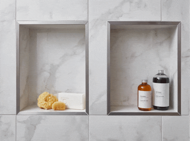 Tile Shower Shelf Ideas - Arizona Tile